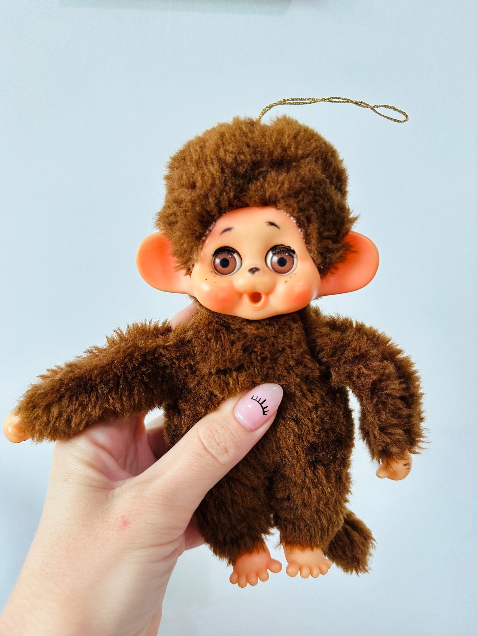 Vintage Jimmy Daisuke Toho Bussan Monkey Plush Toy - Doll Monchhichi ...