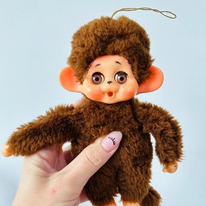 Vintage Jimmy Daisuke Toho Bussan Monkey Plush Toy - Doll Monchhichi ...