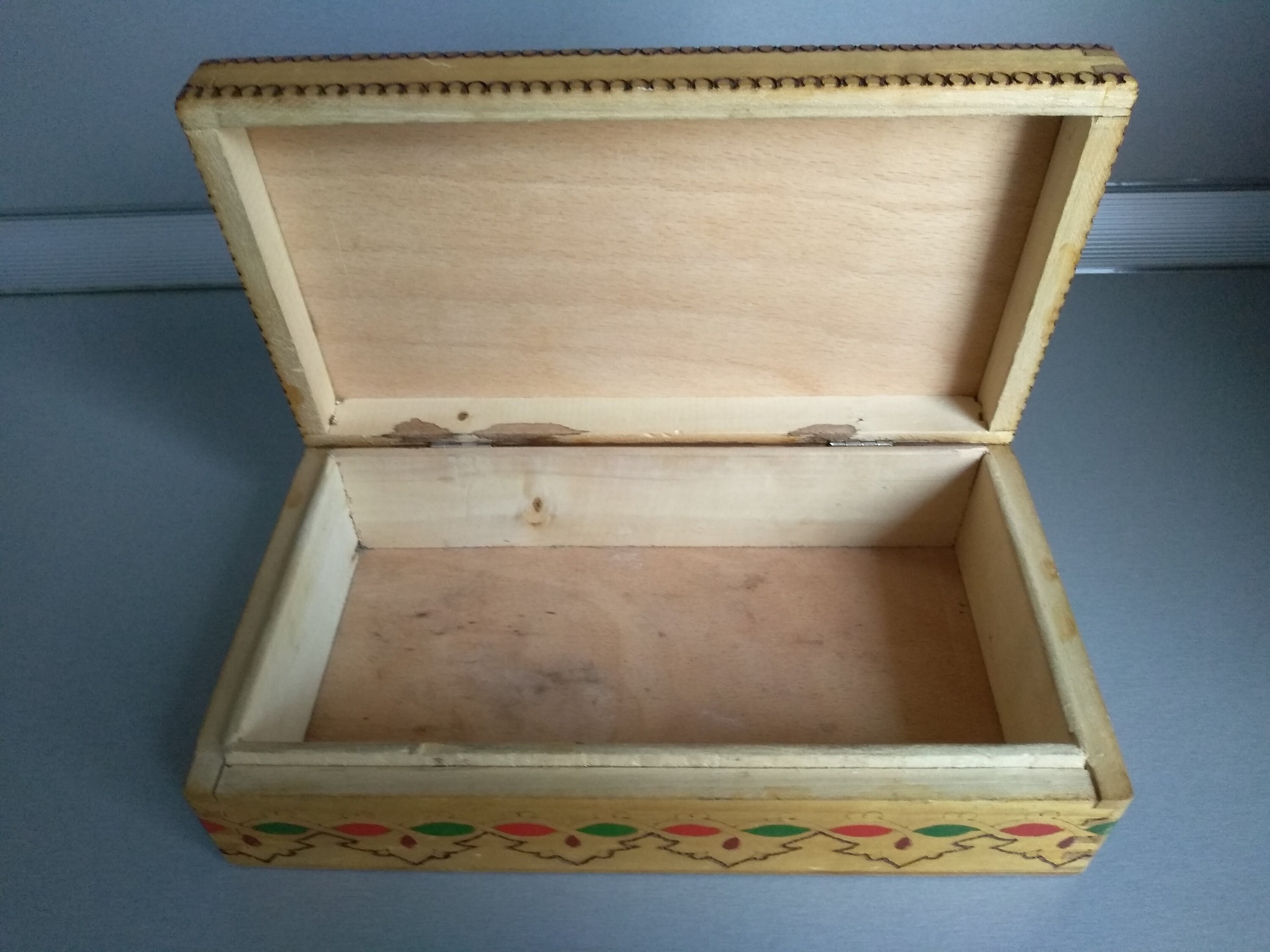 Vintage Pyrography Box Vintage Wooden Box Vintage Handmade - Etsy