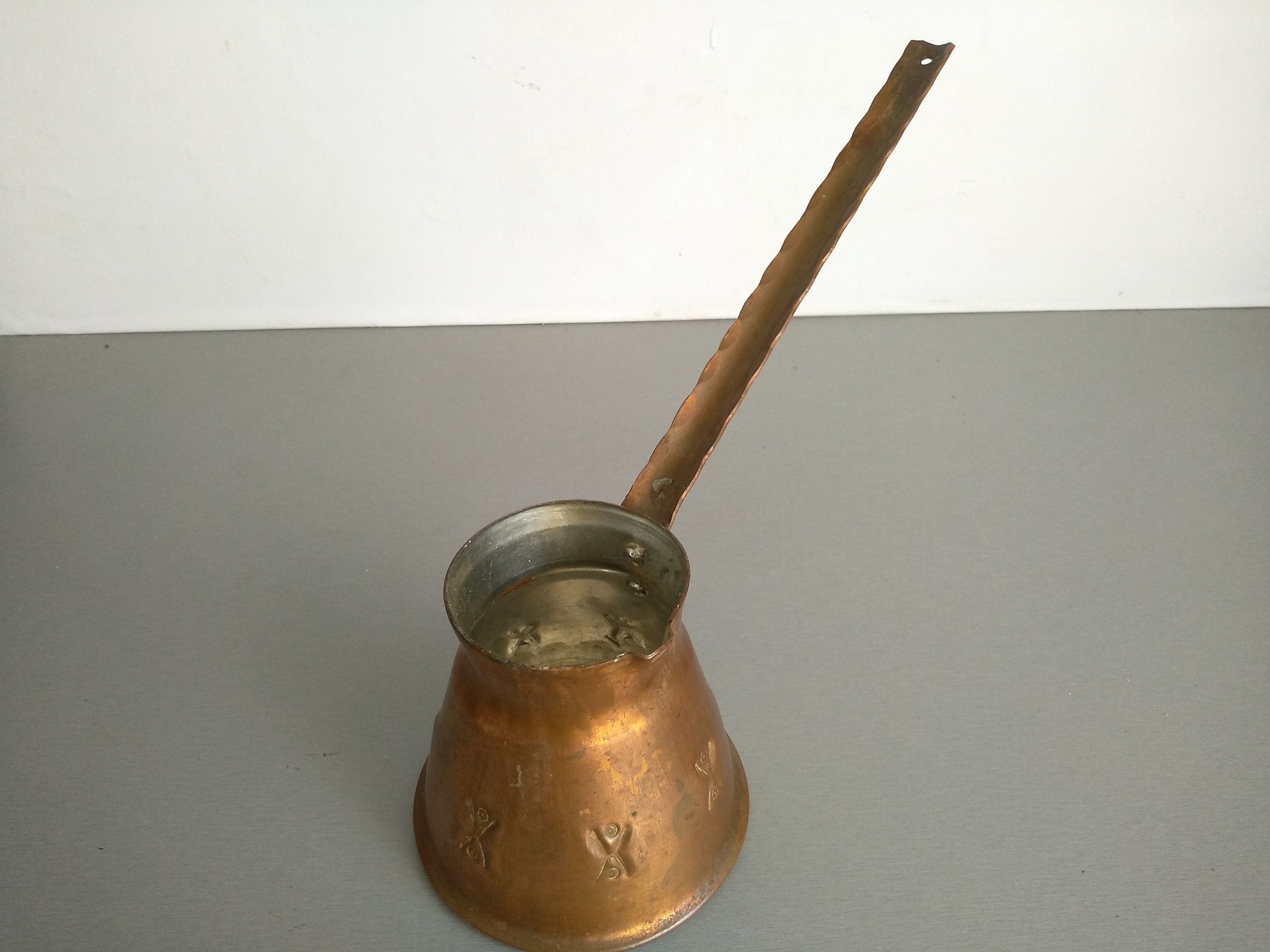 Vintage Cezve Turkish Coffee Pot Copper Coffee Cezve | Etsy