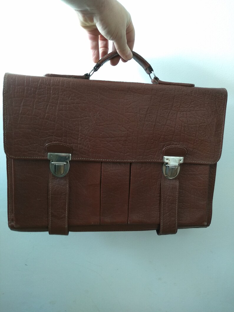 Documents Bag Men's Handbag Genuine Leather Document - Etsy