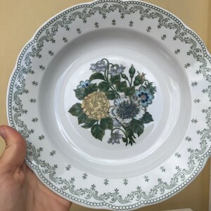 KAHLA Germany Porcelain Soup Plate Vintage Set of 6 Kahla GDR Plates ...