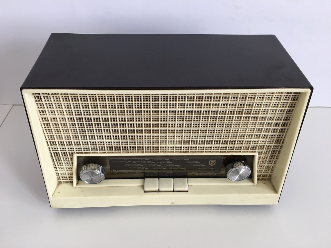 Retro Radio Vintage Radio Retro Decor Bakelite Radio - Etsy
