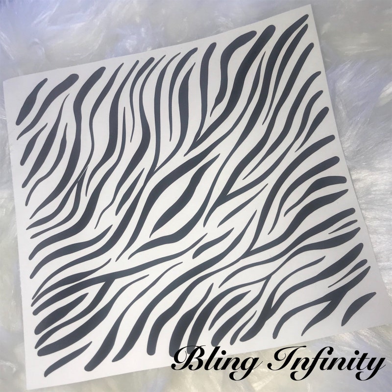 Zebra Decal - Etsy