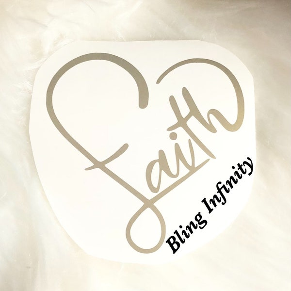 Faith Decal - Etsy