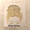 Edgy Diva Simone Vinyl Decal, Mug Decal, Wine Glass Decal, Decal ...