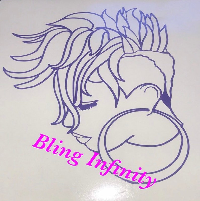 Edgy Diva Ena Vinyl Decal Mug Decal Glass Decal Car Decal - Etsy