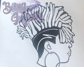 Mohawk Sticker - Etsy