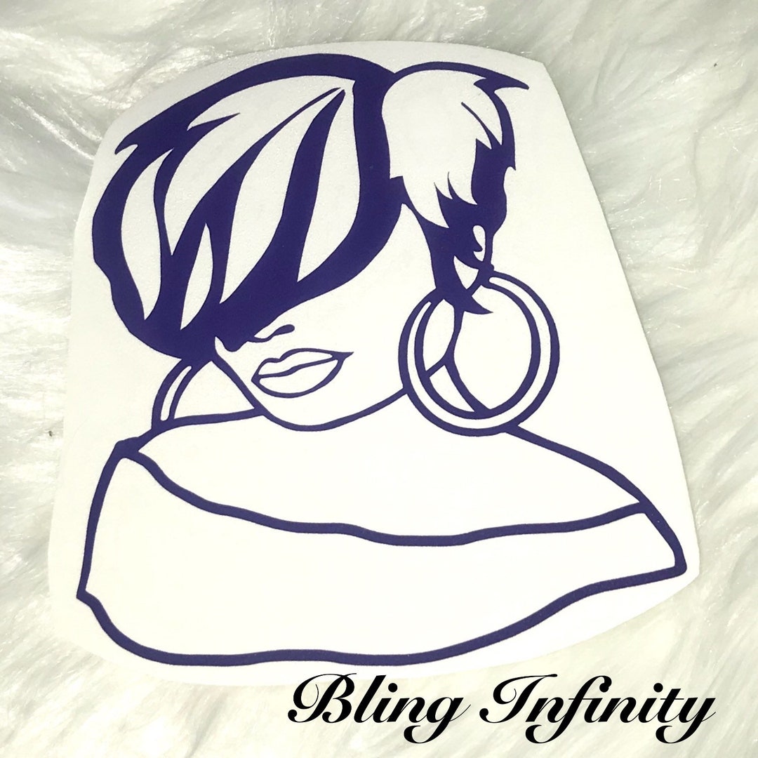 Edgy Diva Simone Vinyl Decal, Mug Decal, Wine Glass Decal, Decal ...