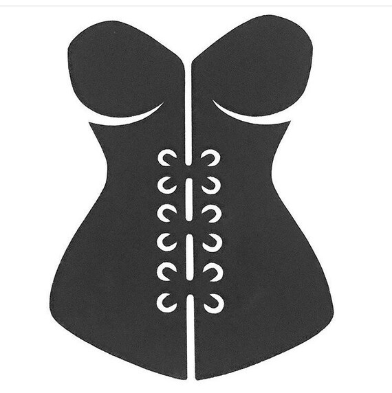CORSET 11 Decal Color Black Unless Specified Differently - Etsy