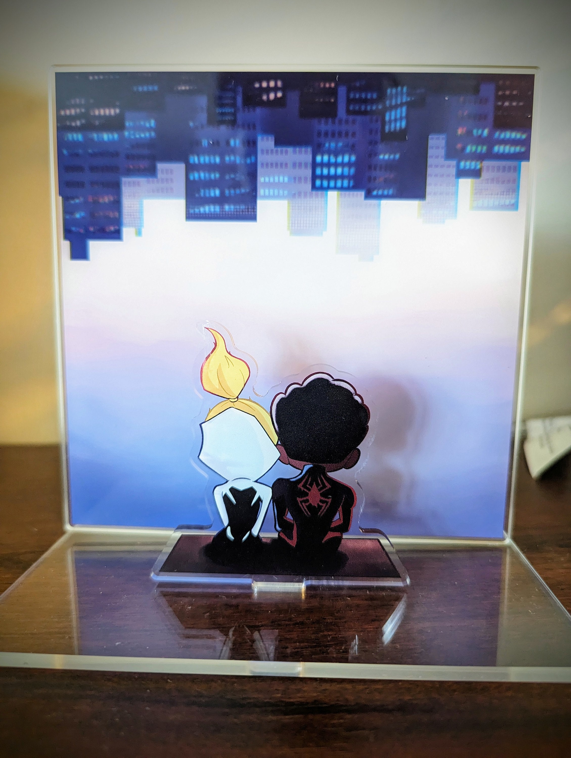 Spider-verse Acrylic Display - Etsy