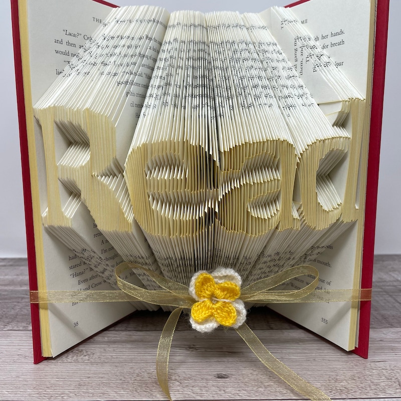 Folded Books - Etsy