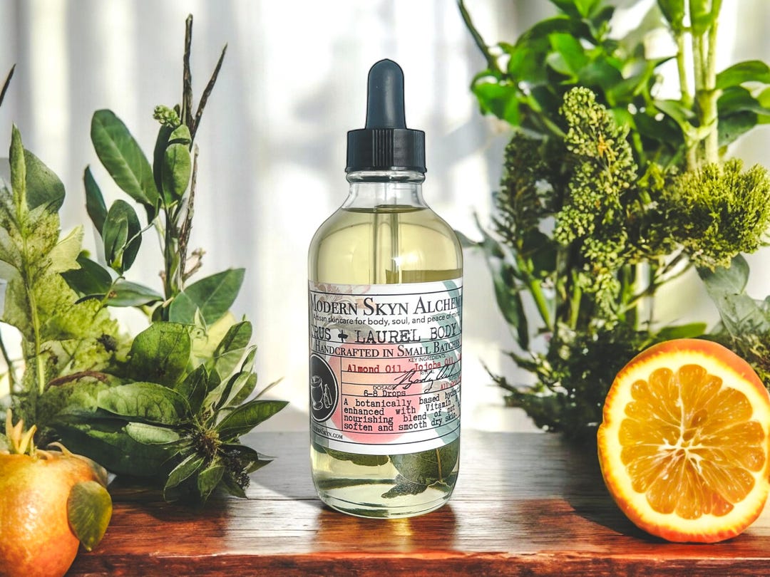 Citrus + Laurel Body Oil - Last Batch for the Season - Etsy