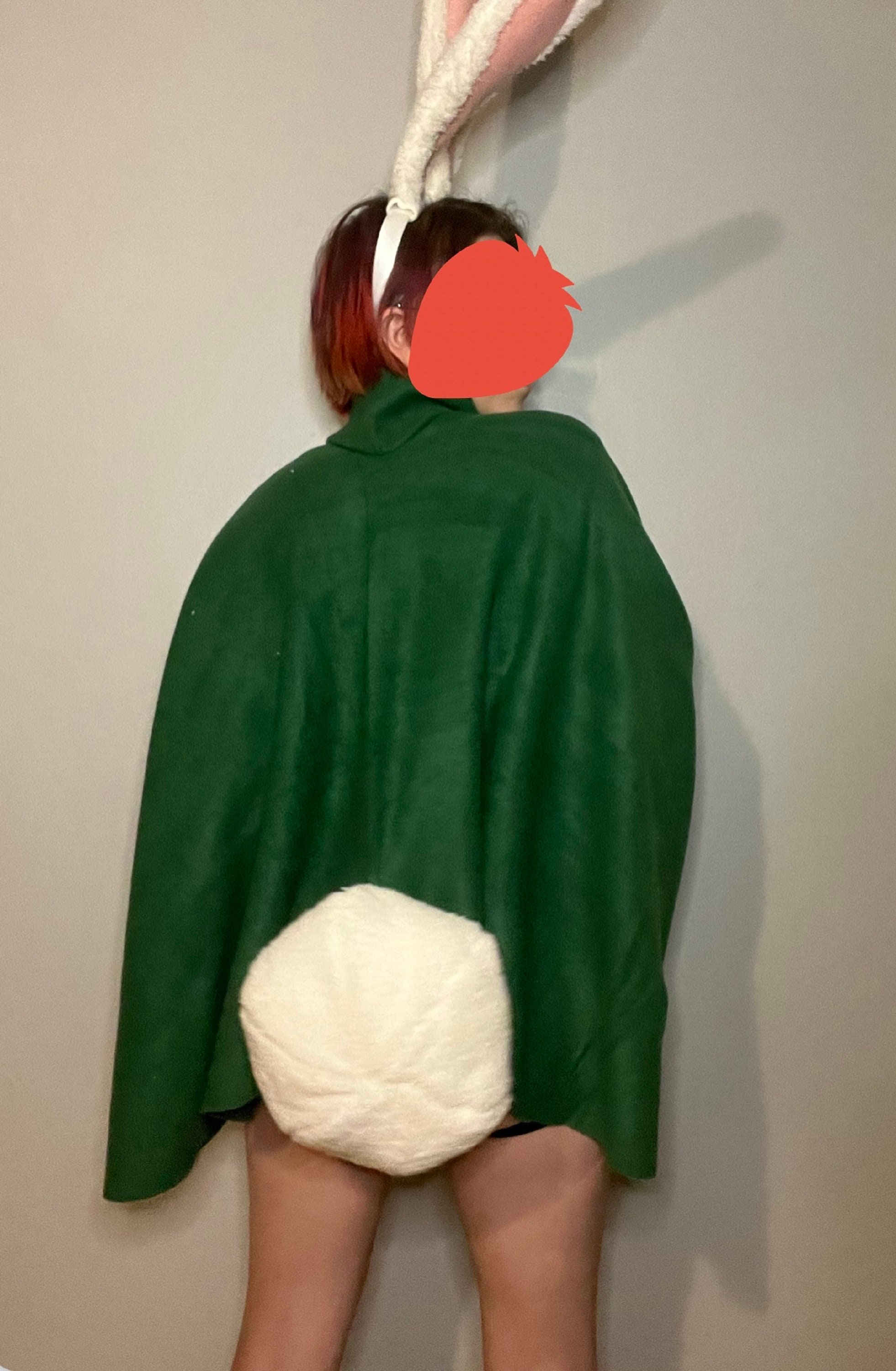 One Piece Carrot Cloak With Ears + Tail - Etsy