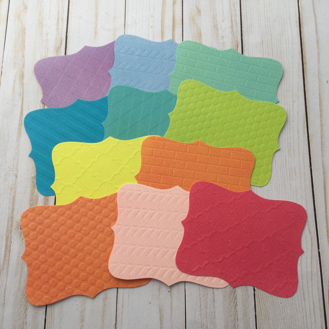 Die Cut Top Note Shapes | Stampin up Top Note Die Cut Pieces | Pre-cut ...