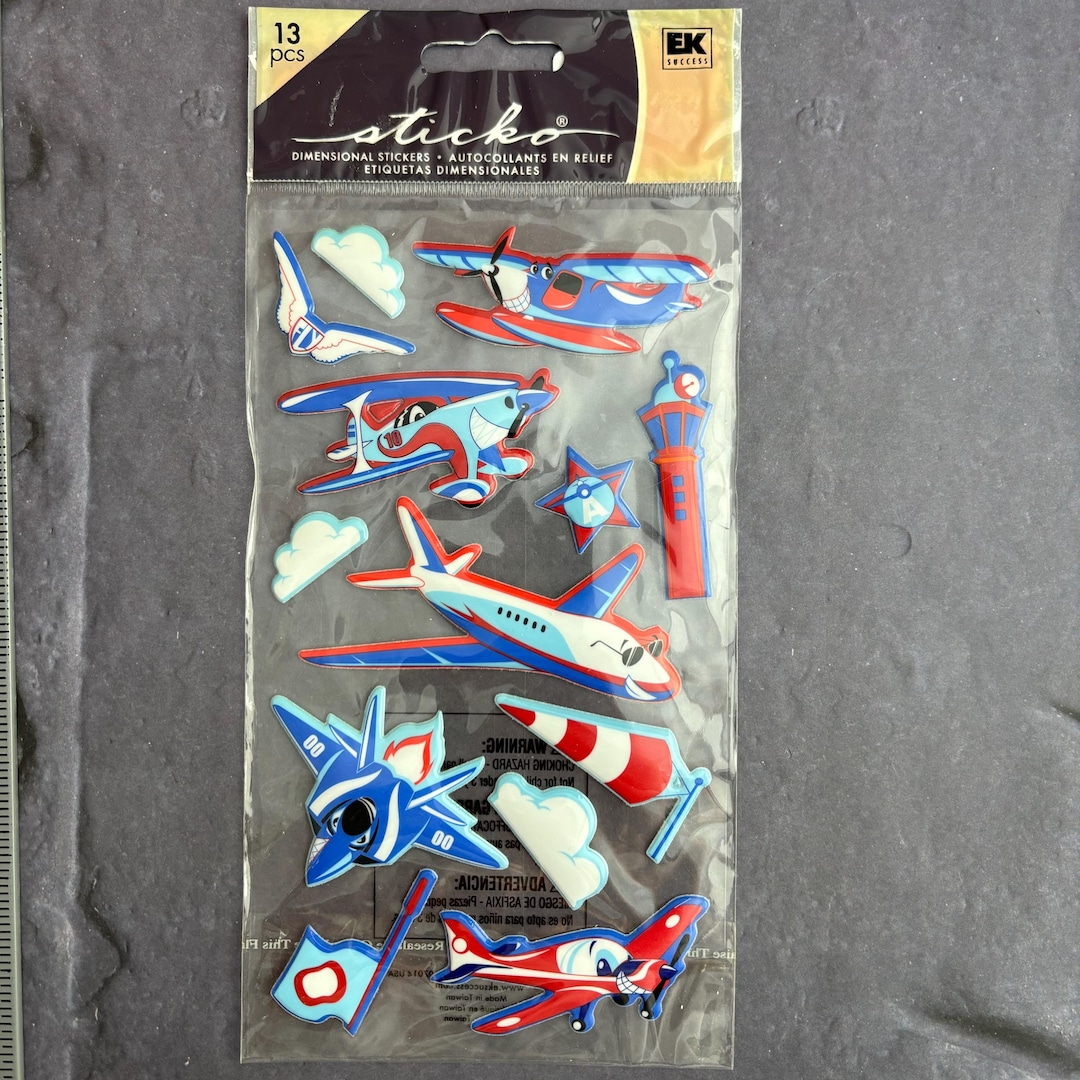 AIRPLANE Sticker | Commercial Airliner Military Fighter Jet Air Force ...