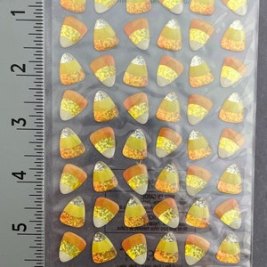 MINI Candy Corn Stickers Glitter Stickers Autumn Fall Embellishment ...