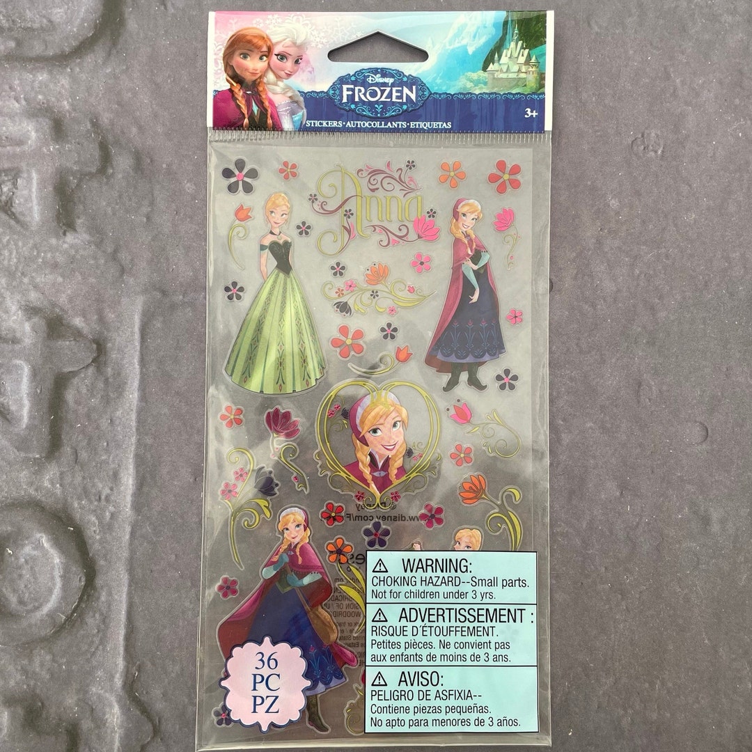 ANNA Sticker Frozen Movie Disney Scrapbook Sticker - Etsy