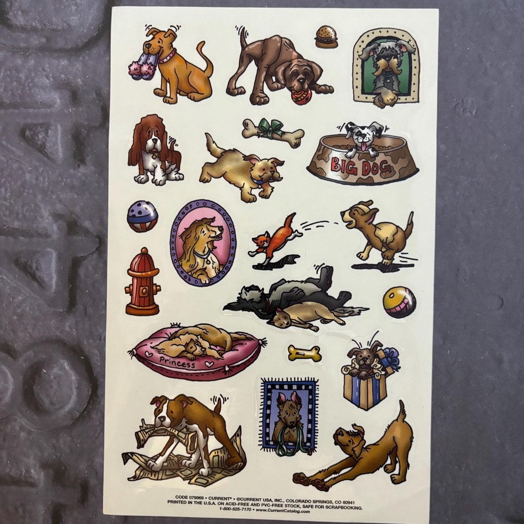 DOG House Sticker | Fire Hydrant Sticker | Basset Hound Lab German ...