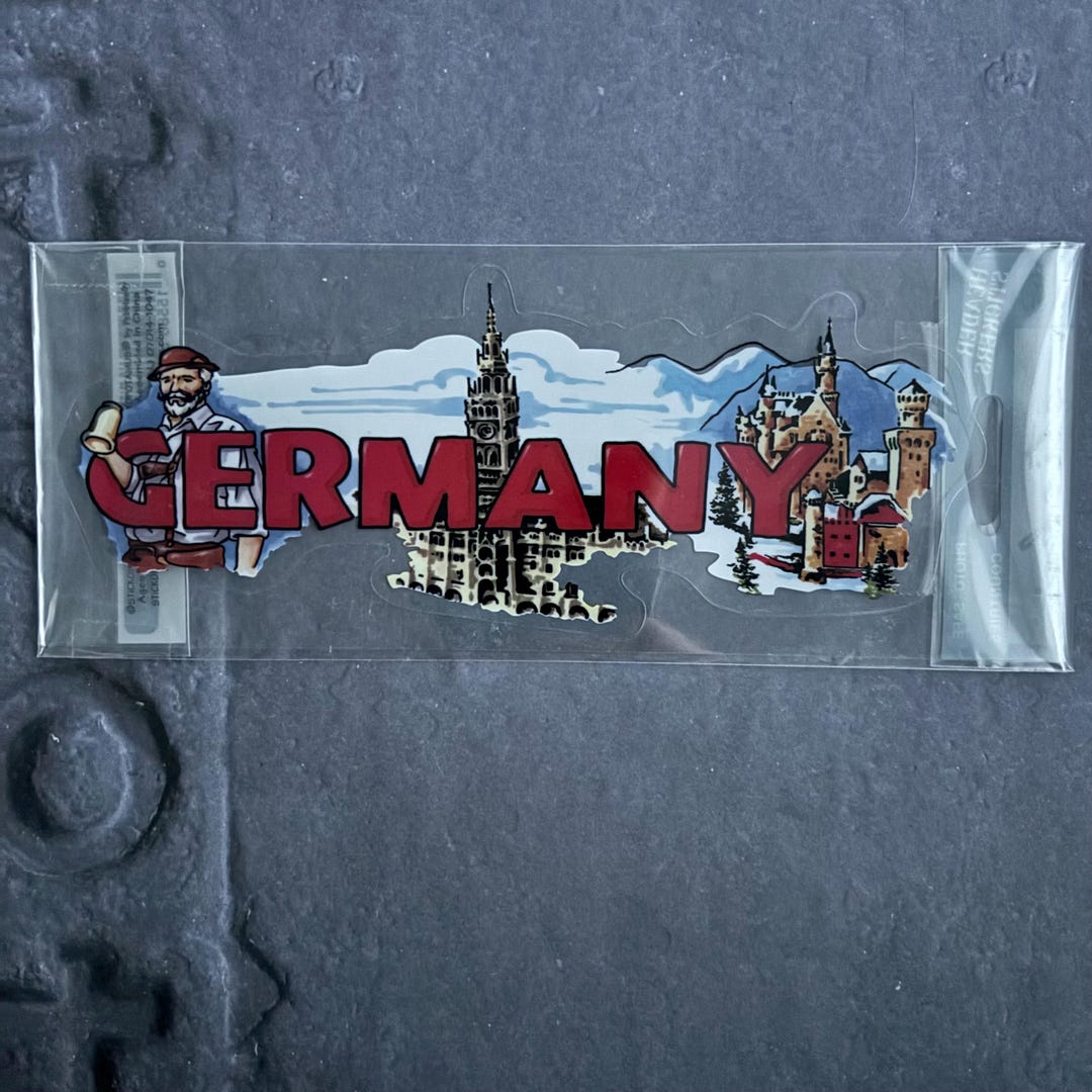 GERMANY Title Header Sticker Oktoberfest Sticker Neuschwanstein Castle ...