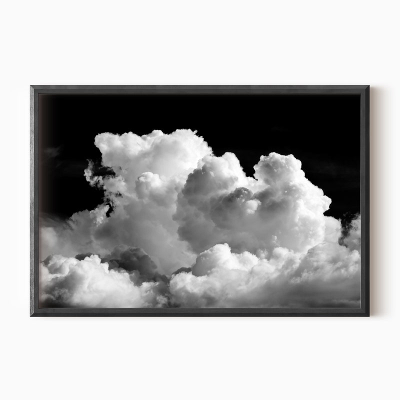 Cloud Art Print - Etsy