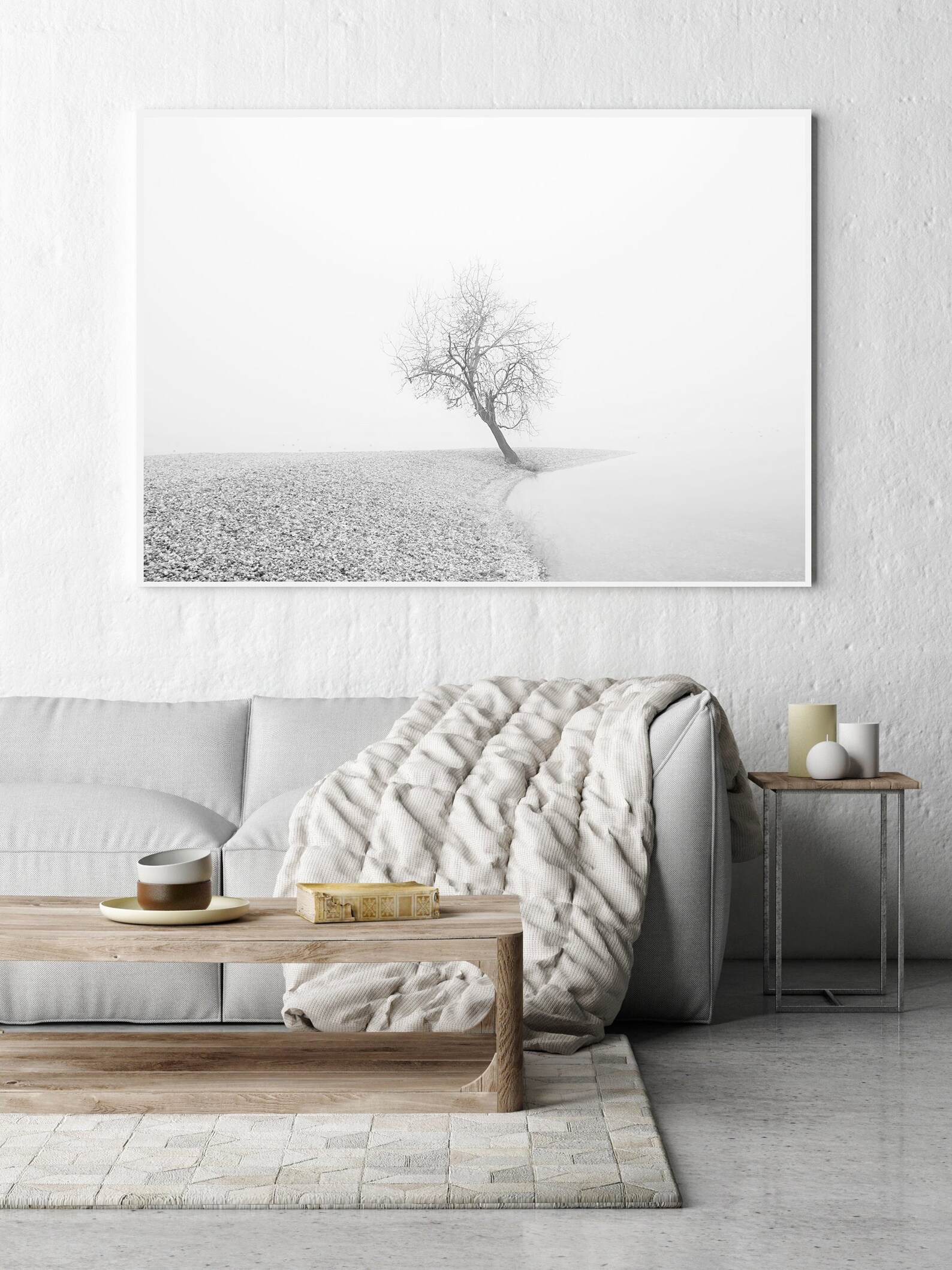 Tree Wall Art Nature Prints Landscape Art Black and | Etsy