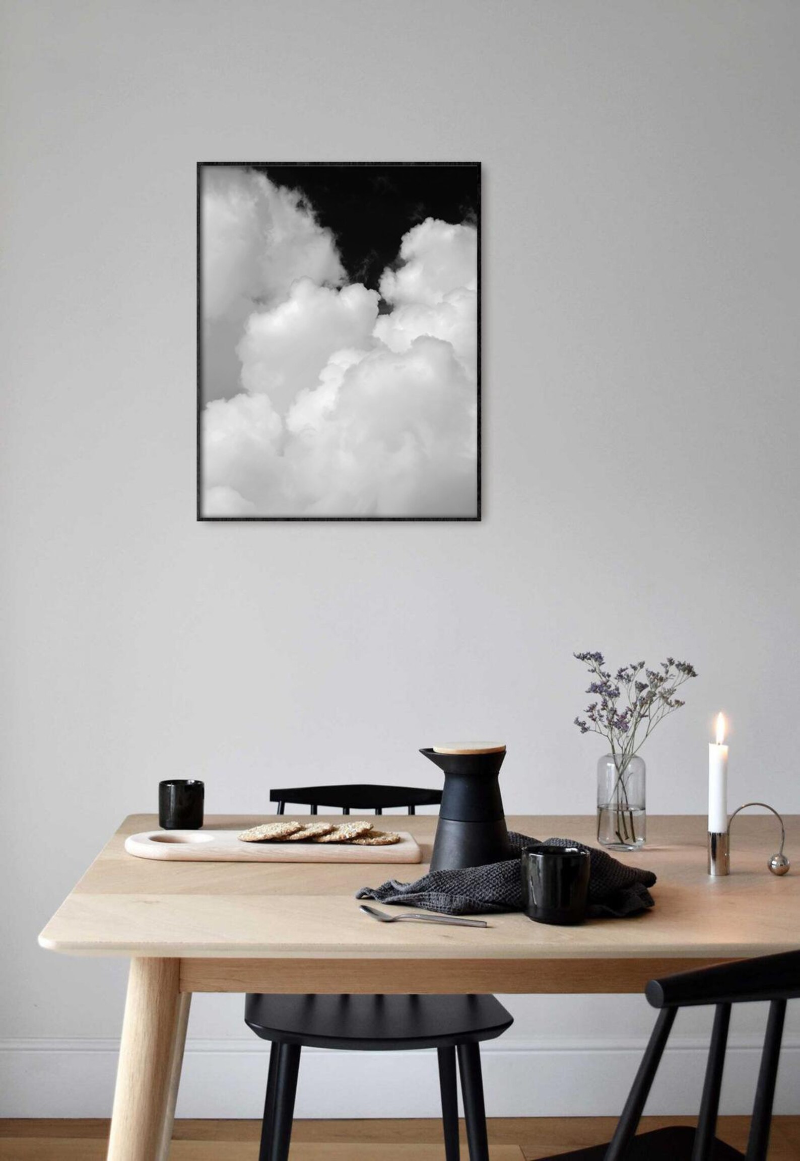 Printable Cloud Print Digital Abstract Cloud Art DOWNLOAD - Etsy