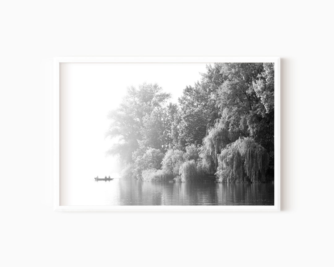 Downloadable Lake Photography | Printable Minimalist Wall Art #0069 - Etsy
