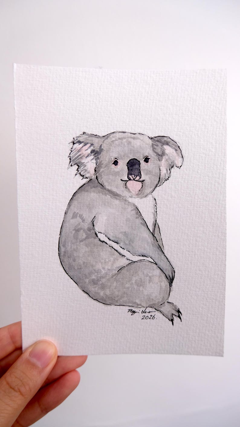 Anatomy of the Koala (digital Download of Original Labeled Handmade ...
