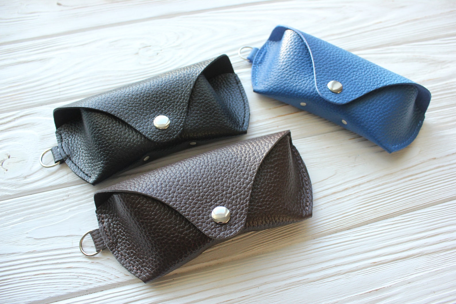 Personalized Leather Glasses Case Custom Sunglass Cover - Etsy