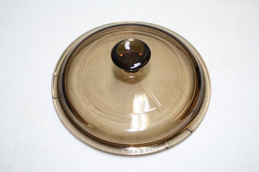 Pyrex Amber Visionware P-81-C Lid With 5" I.d. - Etsy