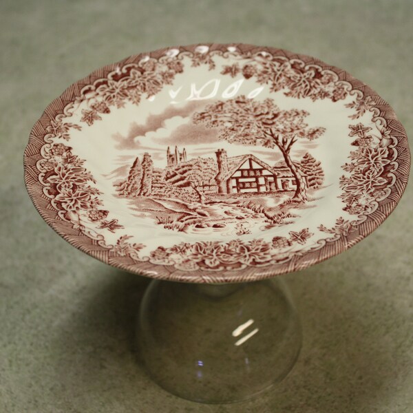 Pedestal Plate - Etsy