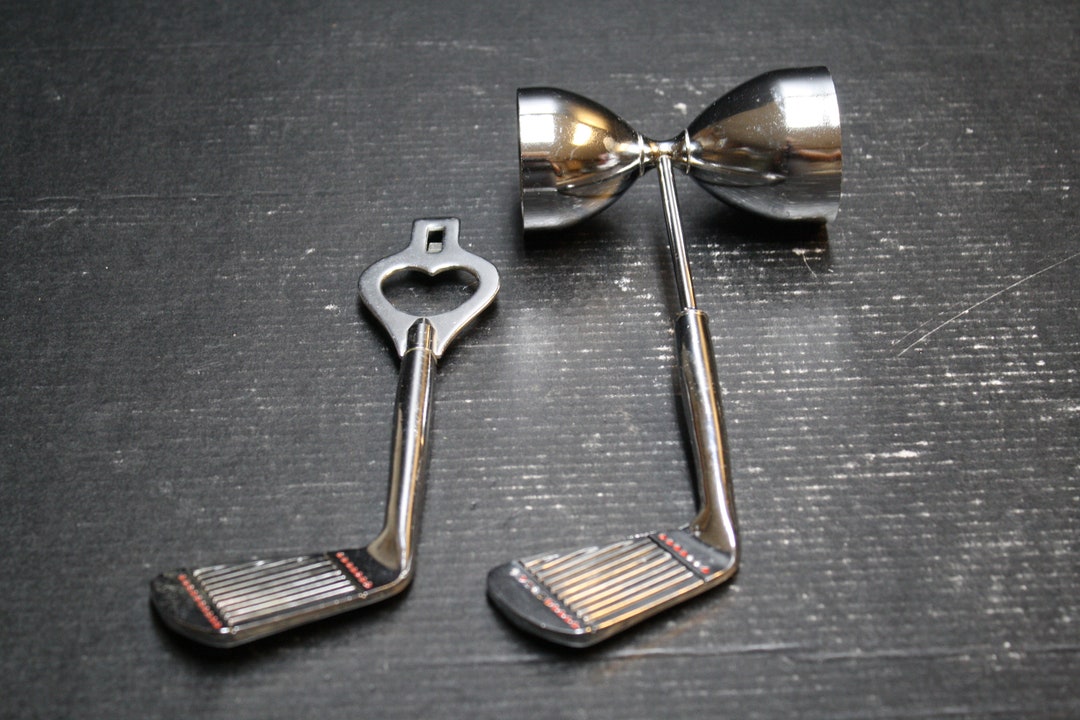 Golf Club Themed Bar Tools - Etsy