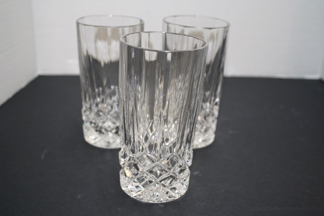 Kristal Zajecar 'nobility' Crystal Highball Glasses - Etsy