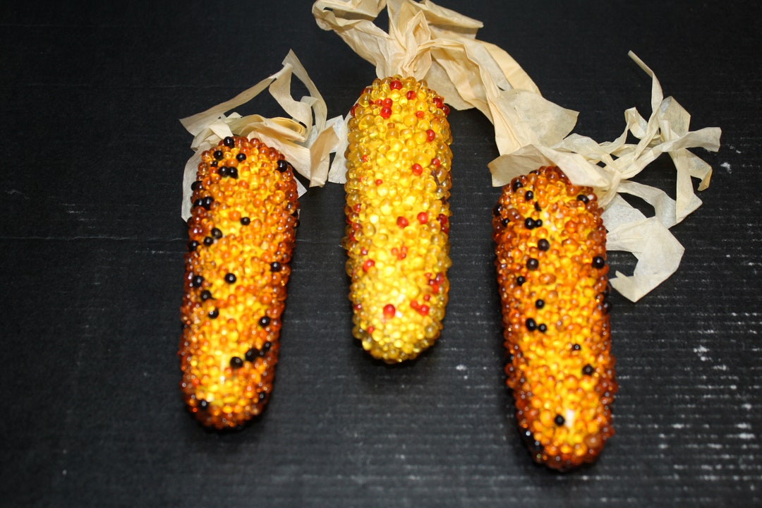 Vintage Beaded Small Faux Decorative Corn on the Cob - Etsy