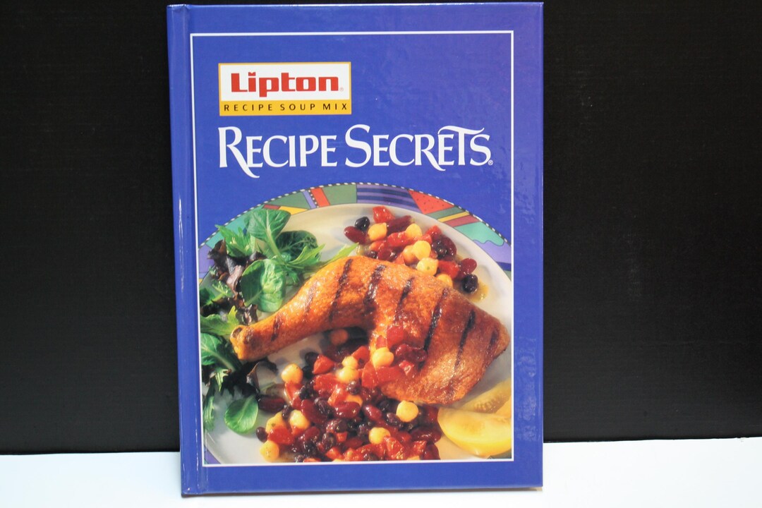 Lipton Recipe Secrets Recipe Book Circa 1995 - Etsy