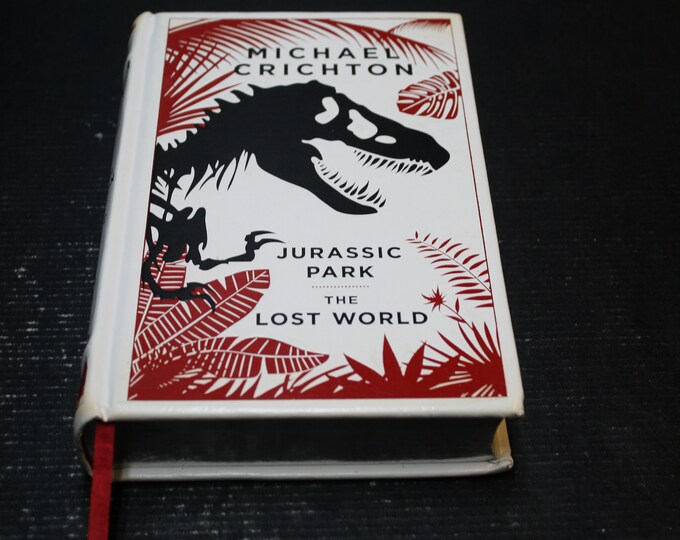 Jurassic Park 'the Lost World' Hard Cover Collectors Book by Michael Crichton - Etsy