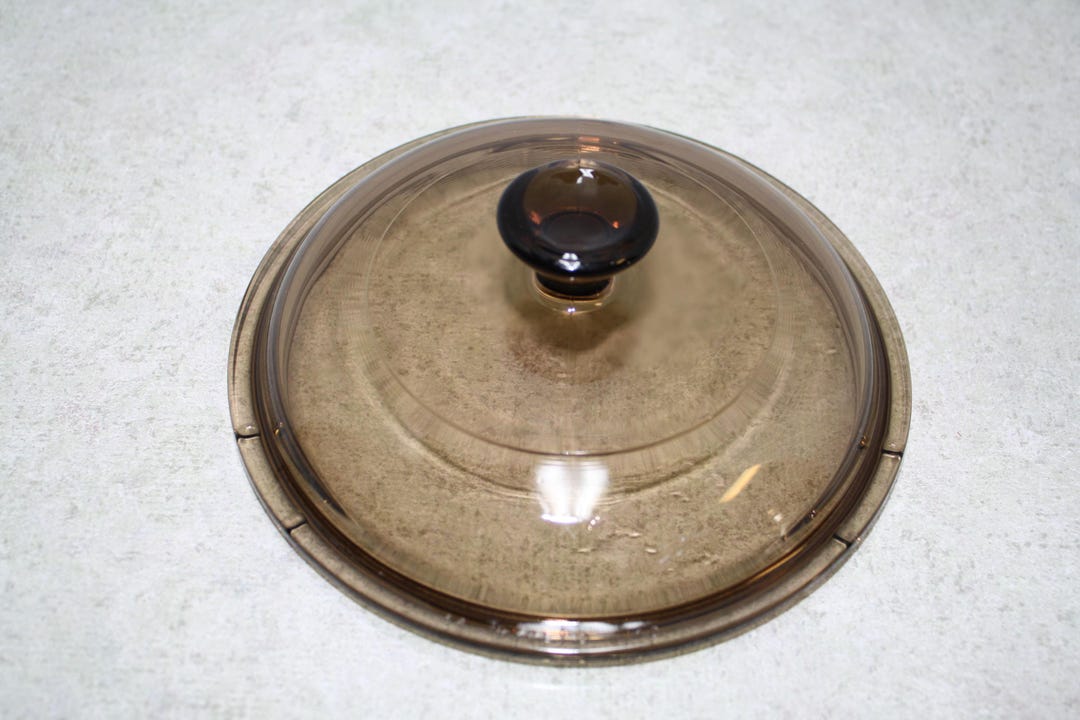Pyrex Visionware Amber Color V-1-C Lid - Etsy