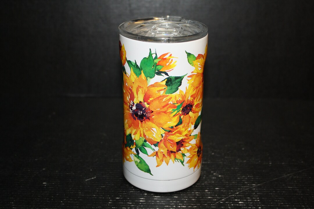 Brumate 'sunflower' Light Metal Travel Mug W/lid - Etsy