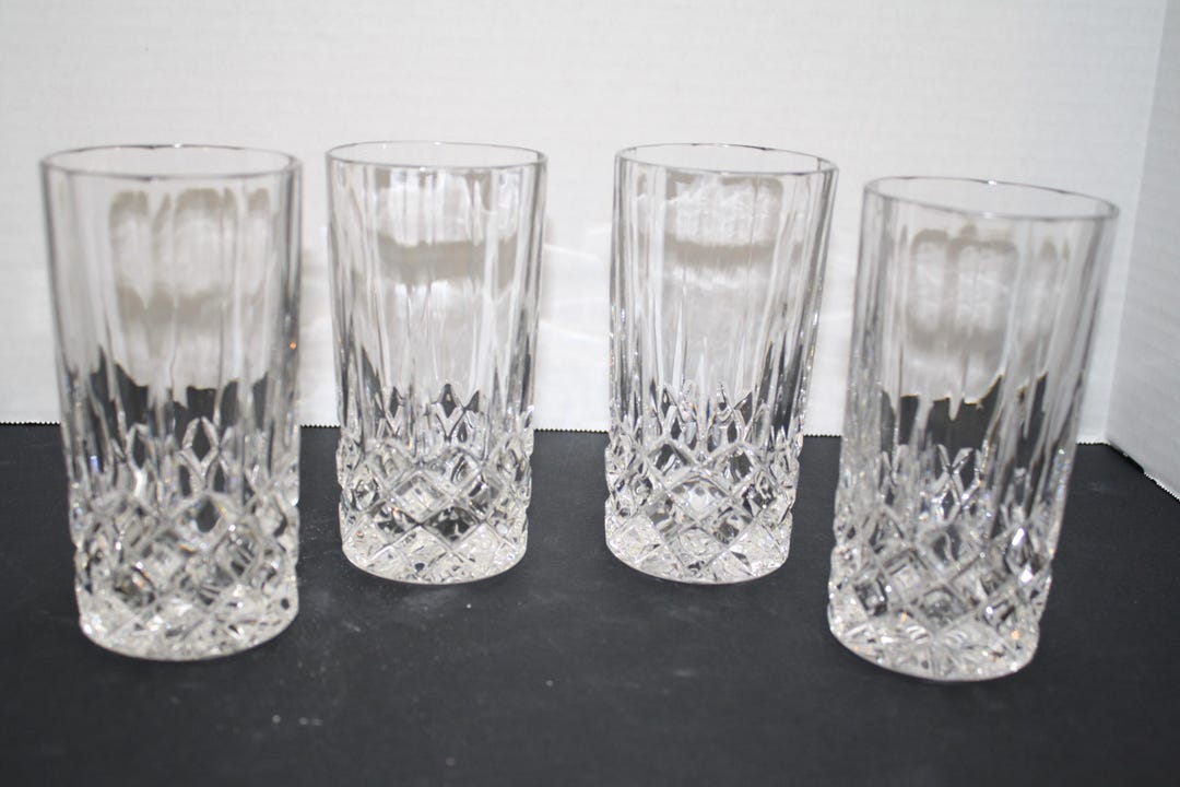 Kristal Zajecar 'nobility' Crystal Highball Glasses Made in Yugoslavia ...