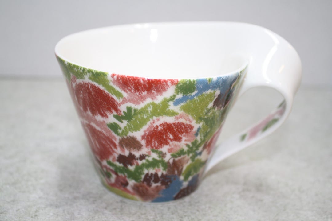 Villeroy & Boch Wavy Handle Coffee/tea Mug - Etsy