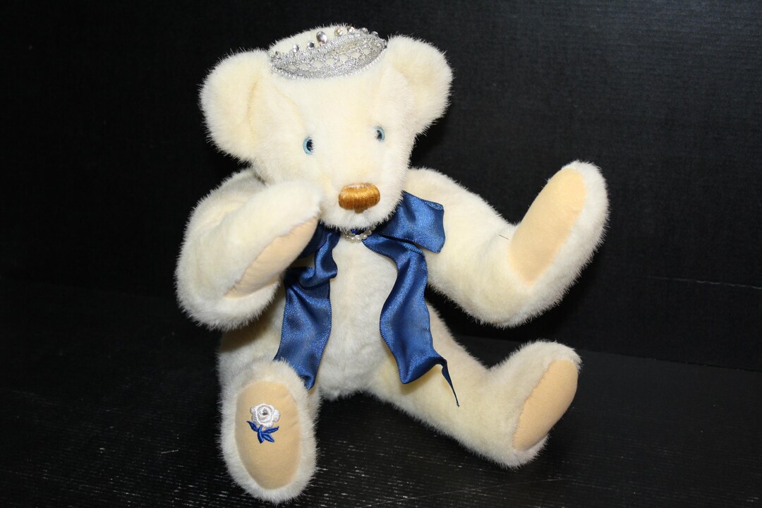 1998 Princess Diane Collectible Plush Bear by Ashton Drake - Etsy