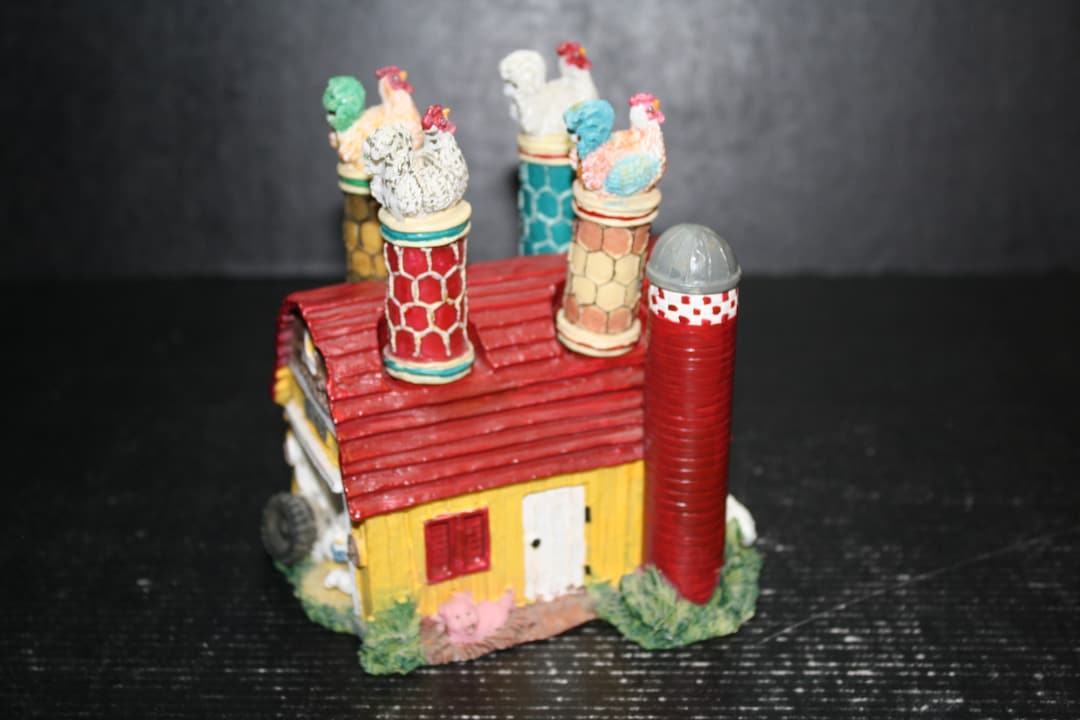 Cardinal Inc. 'barn/farm Themed' Cheese Spreaders and Holder - Etsy