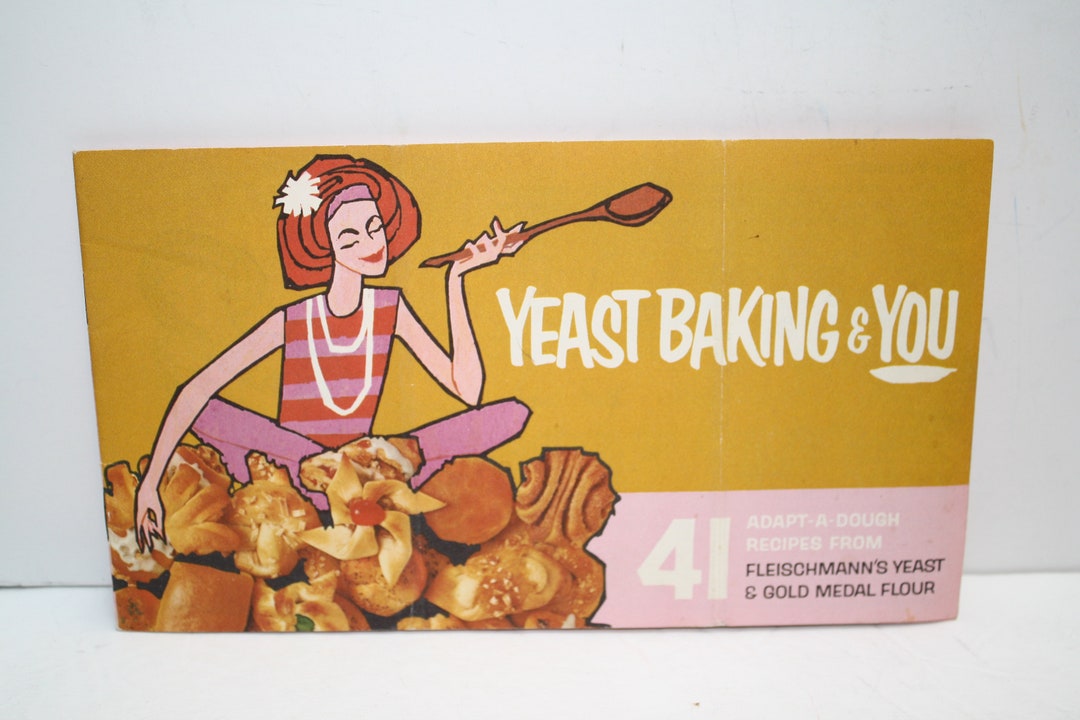 1963 Yeast Baking Recipe Booklet: Fleischmann's & Gold Medal Flour - Etsy