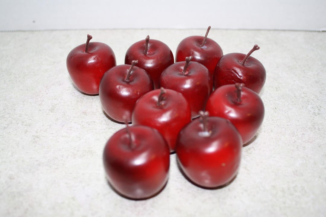 Styrofoam Small Red Faux Apples - Etsy