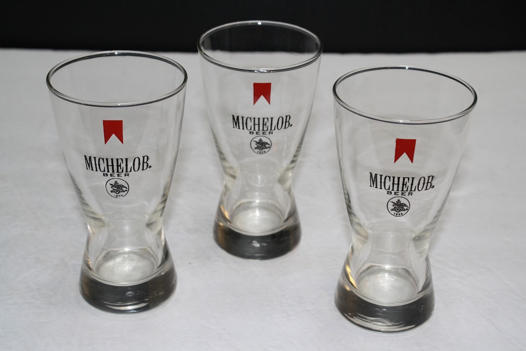 Libbey Michelob 'short Pilsner Style' Bar Glasses - Etsy