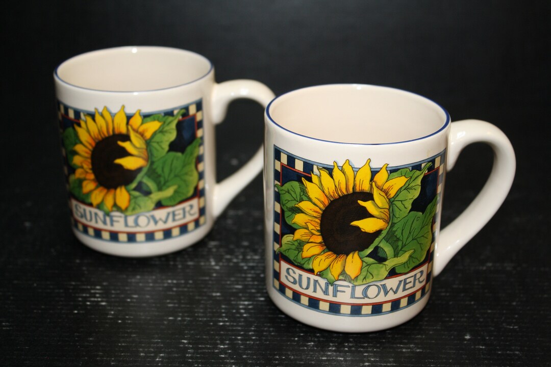 Susan Winget Sunflowers Coffee/tea Mugs - Etsy