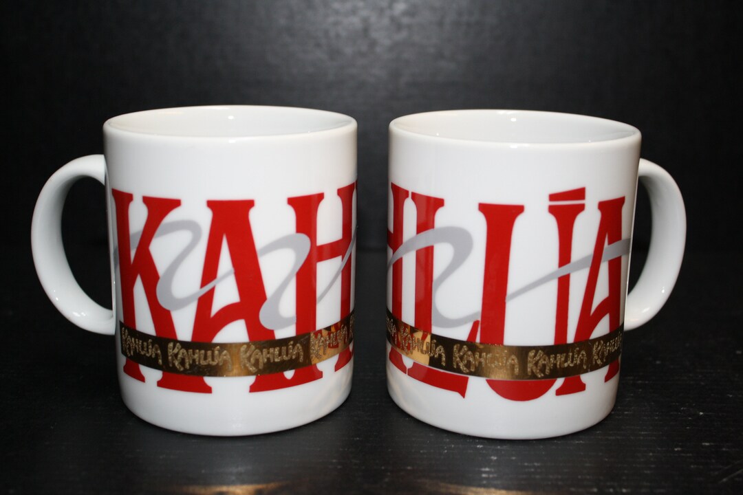 Kahlua Coffee/tea Mugs - Etsy