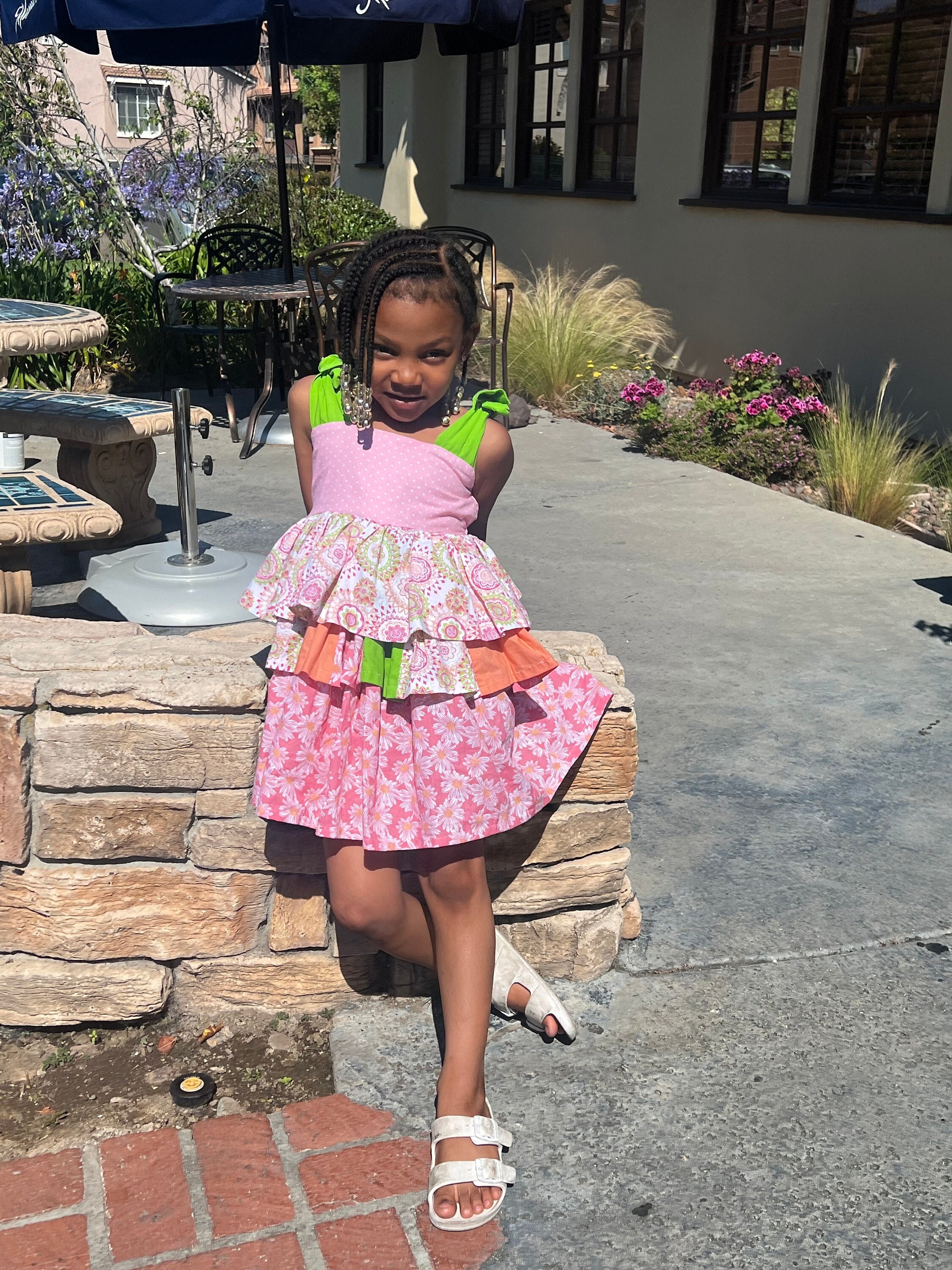Girl’s Multi-color Dress - Etsy