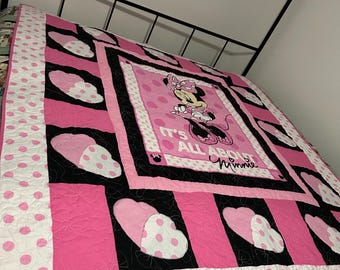 Twin Size Mickey Mouse Quilt Pattern - Etsy